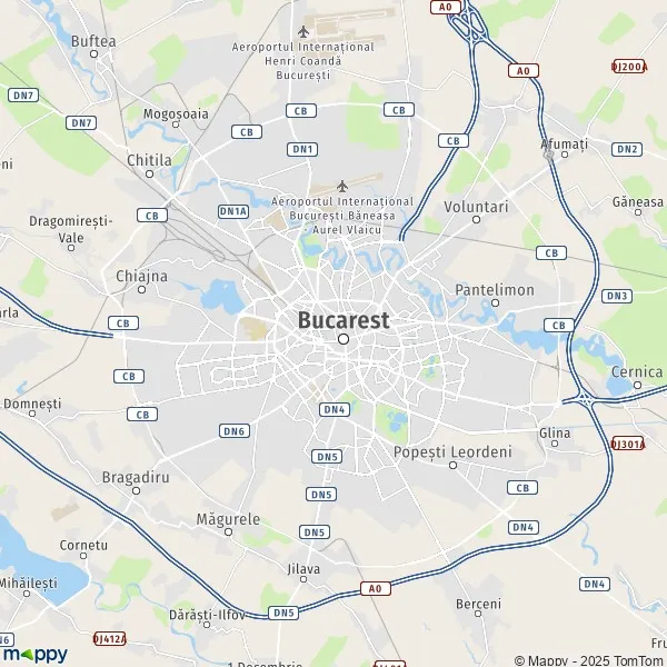 Plan Bucarest : carte de Bucarest (010056) et infos pratiques