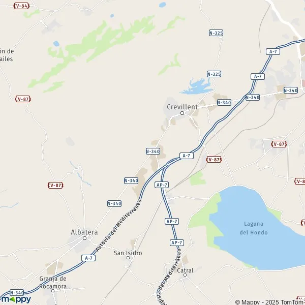 Plan Crevillent : carte de Crevillent (03158) et infos pratiques