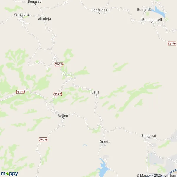 Plan Sella : carte de Sella (03579) et infos pratiques