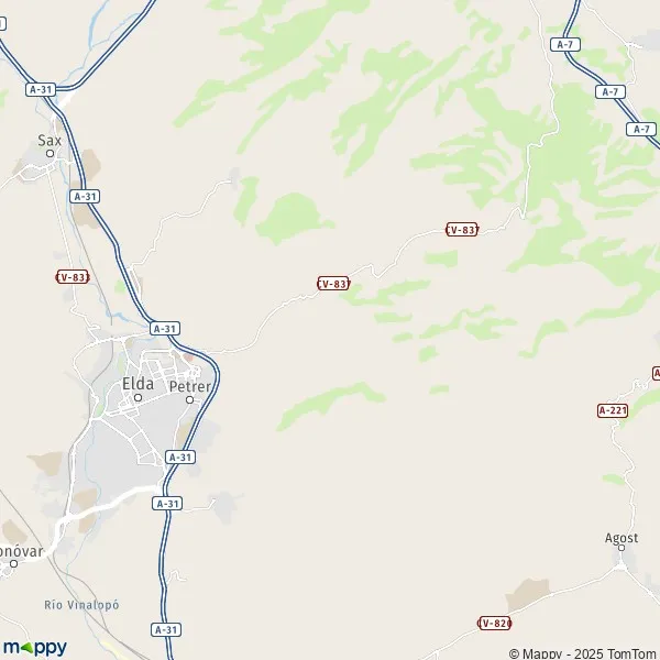 Plan Petrer : carte de Petrer (03610) et infos pratiques