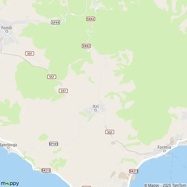 Plan Itri : carte de Itri (04020) et infos pratiques