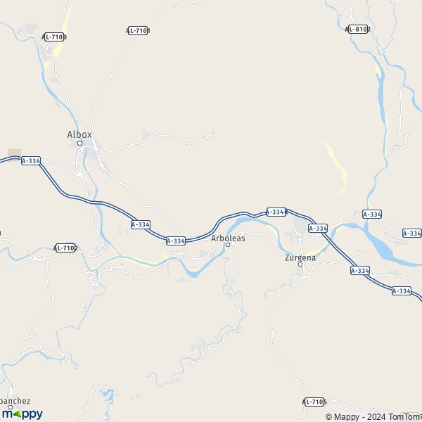 Plan Arboleas : carte de Arboleas (04660) et infos pratiques