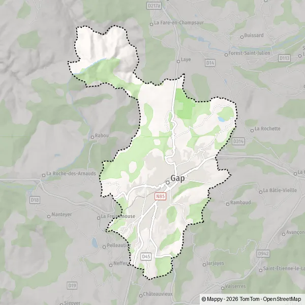Plan Gare de Gap : carte de Gare de Gap, 05000 Gap et infos pratiques
