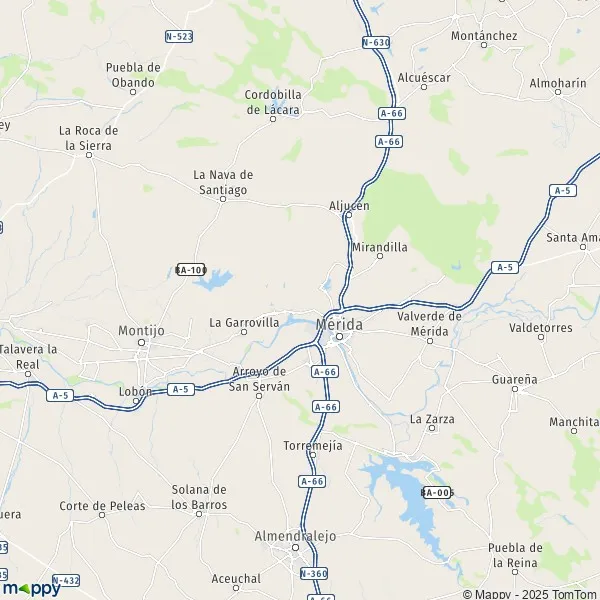 Plan Mérida : carte de Mérida (06190) et infos pratiques