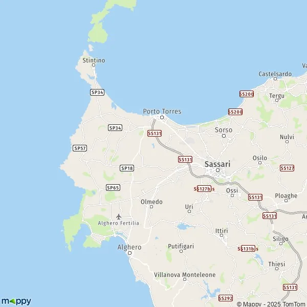 Plan Sassari : carte de Sassari (07100) et infos pratiques