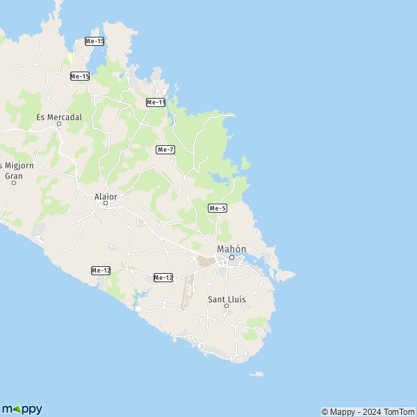 Plan Port Mahon : carte de Port Mahon (07700) et infos pratiques