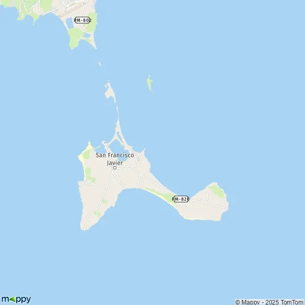 Plan Formentera : carte de Formentera (07860) et infos pratiques