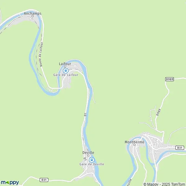 Plan La Grande Commune : carte de La Grande Commune, 08500 Revin et ...