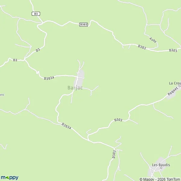 Plan Grand-Pay : carte de Grand-Pay, 09230 Barjac et infos pratiques