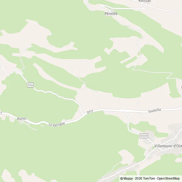 Plan Nègre : carte de Nègre, 09300 Péreille et infos pratiques