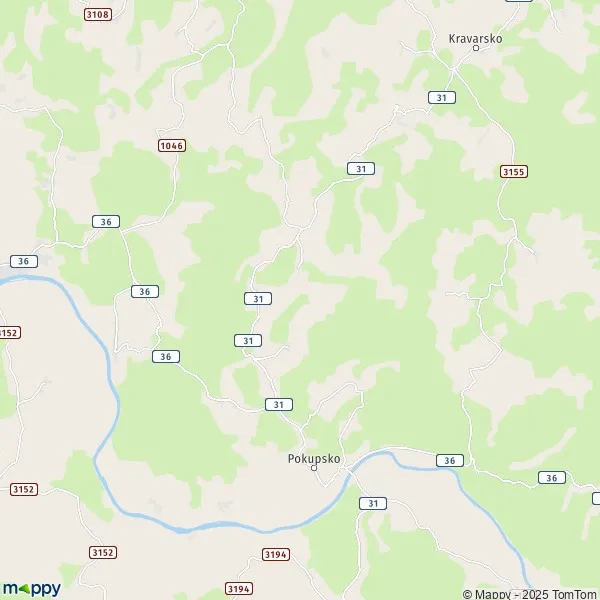 Plan Pokupsko : carte de Pokupsko (10413) et infos pratiques