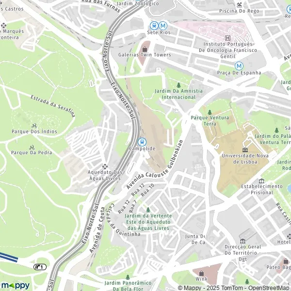 Plan Lisbonne : carte de Lisbonne (1050) et infos pratiques