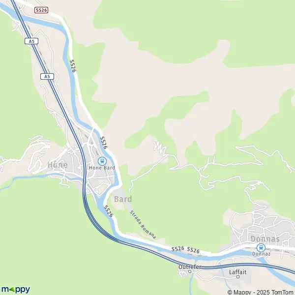 Plan Bard : carte de Bard (11020) et infos pratiques