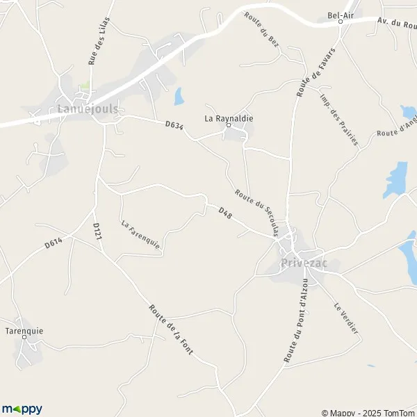 Plan Z.I. Cantaranne : carte de Z.I. Cantaranne, 12000 Rodez et infos ...