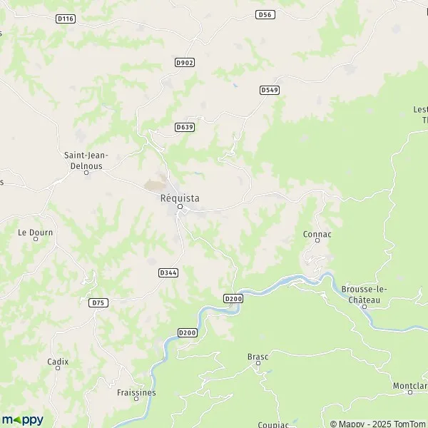 Plan Réquista : carte de Réquista (12170) et infos pratiques
