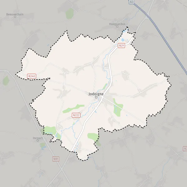 Plan Jodoigne : carte de Jodoigne (1320) et infos pratiques