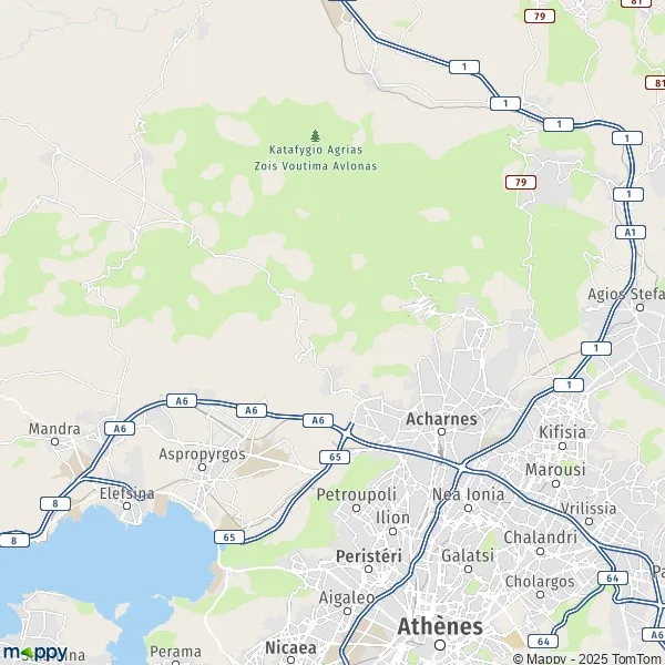 Plan Fyli : carte de Fyli (133 41) et infos pratiques