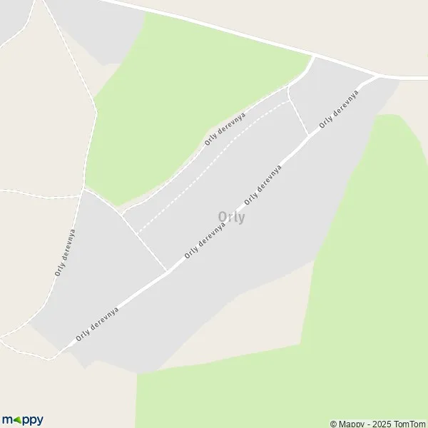 Plan Orly : carte de Orly, 140342 Yegor'yevsk et infos pratiques