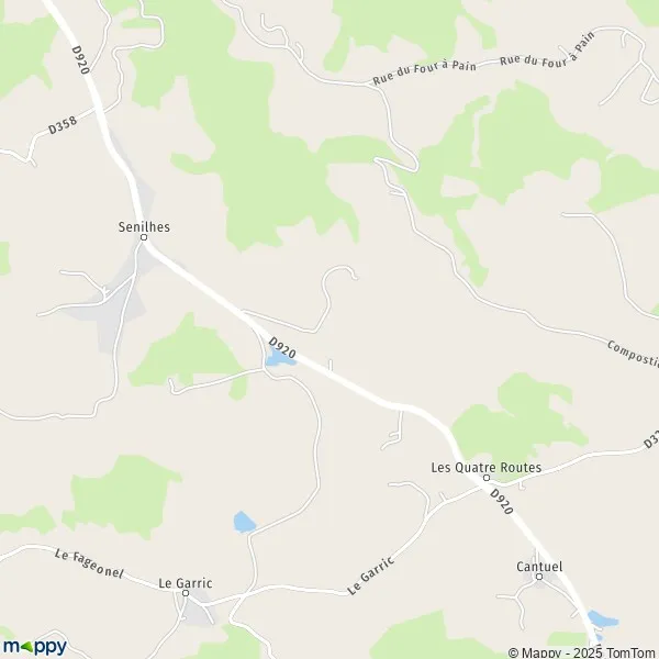 Plan Brioude : carte de Brioude, 15130 Arpajon-sur-Cère et infos pratiques