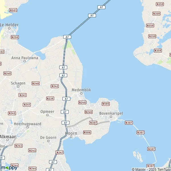 Plan Medemblik : carte de Medemblik (1601) et infos pratiques