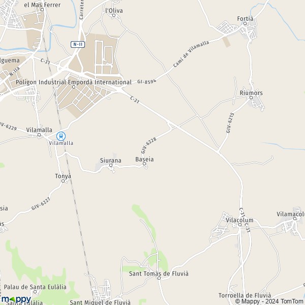 Plan Siurana : carte de Siurana (17469) et infos pratiques