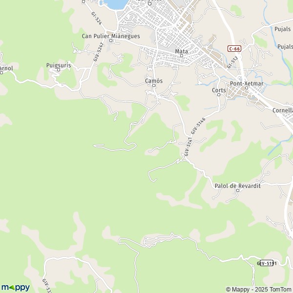 Plan Camós : carte de Camós (17834) et infos pratiques