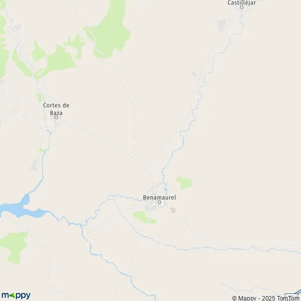 Plan Benamaurel : carte de Benamaurel (18817) et infos pratiques