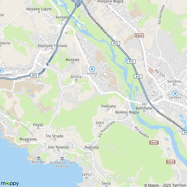 Plan Arcola : carte de Arcola (19021) et infos pratiques