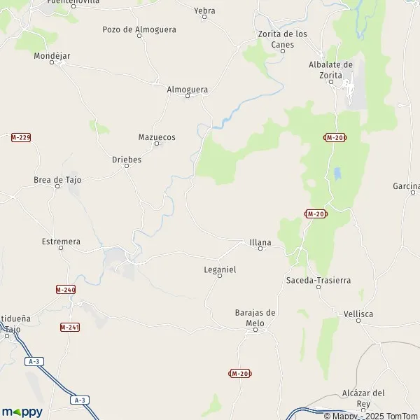 Plan Illana : carte de Illana (19119) et infos pratiques