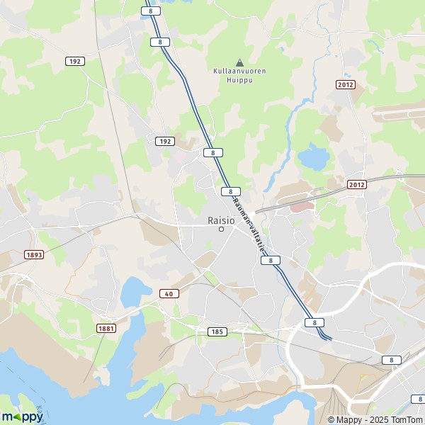 Plan Raisio : carte de Raisio (20210) et infos pratiques