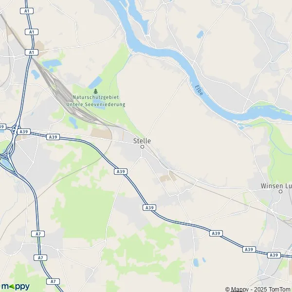 Plan Stelle : carte de Stelle (21435) et infos pratiques