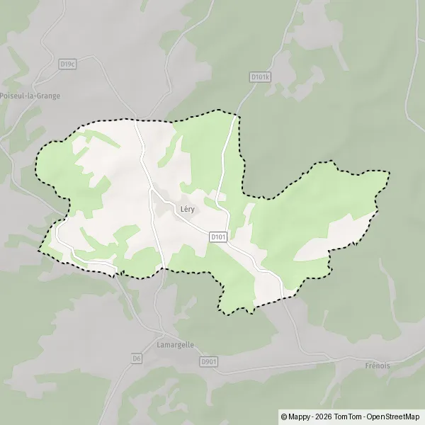 Plan Léry : carte de Léry (21440) et infos pratiques