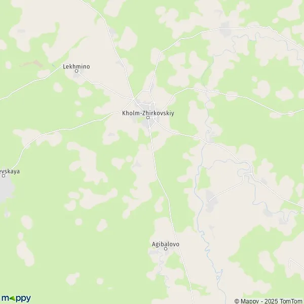 Plan Kholm-Zhirkovskiy : carte de Kholm-Zhirkovskiy (215650) et infos ...
