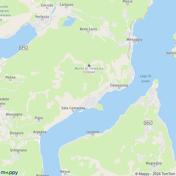 Plan Lenno : carte de Lenno (22016) et infos pratiques