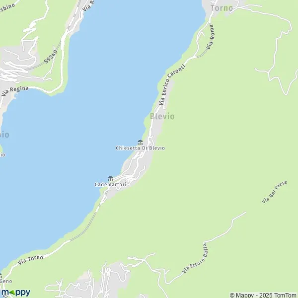 Plan Blevio : carte de Blevio (22020) et infos pratiques