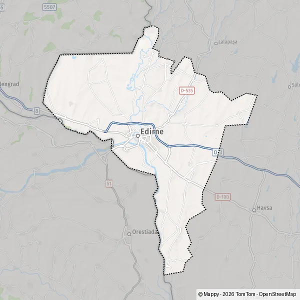 Plan Edirne : carte de Edirne (22100) et infos pratiques