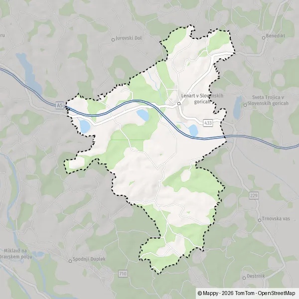 Plan Lenart : carte de Lenart (2223) et infos pratiques