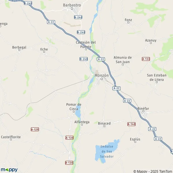 Plan Monzón : carte de Monzón (22400) et infos pratiques