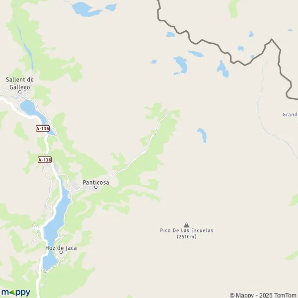 Plan Panticosa : carte de Panticosa (22650) et infos pratiques