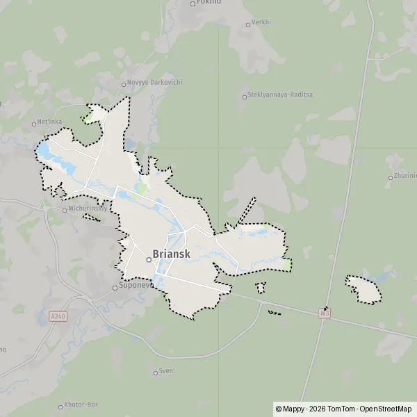 Plan Briansk : carte de Briansk (241001) et infos pratiques