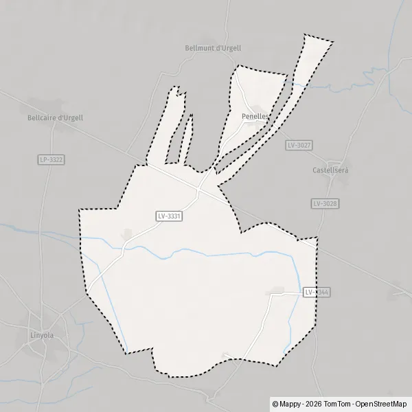 Plan Penelles : carte de Penelles (25261) et infos pratiques