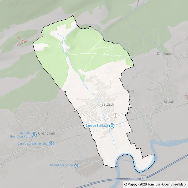 Plan Bettlach : carte de Bettlach (2544) et infos pratiques