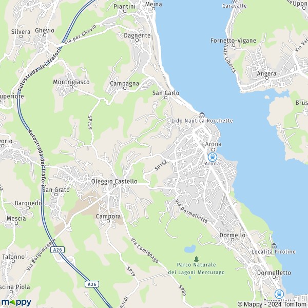 Plan Arona : carte de Arona (28041) et infos pratiques