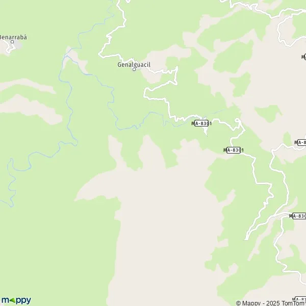 Plan Genalguacil : carte de Genalguacil (29492) et infos pratiques