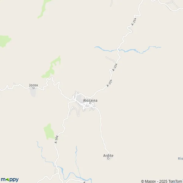 Plan Alozaina : carte de Alozaina (29567) et infos pratiques