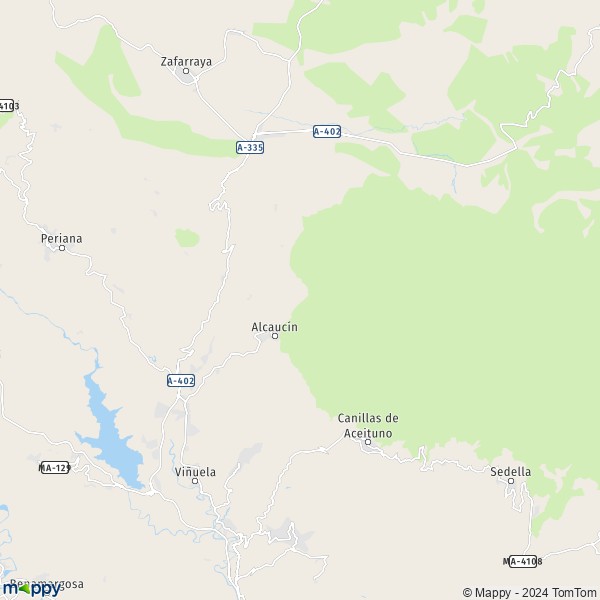 Plan Alcaucín : carte de Alcaucín (29711) et infos pratiques