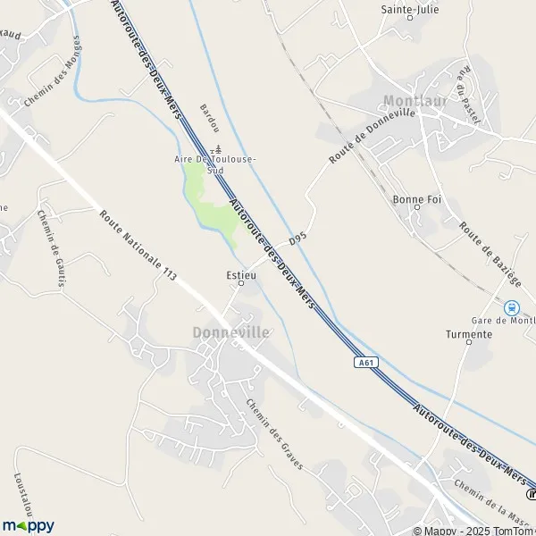 Plan Le Canal : carte de Le Canal, 31000-31500 Toulouse et infos pratiques