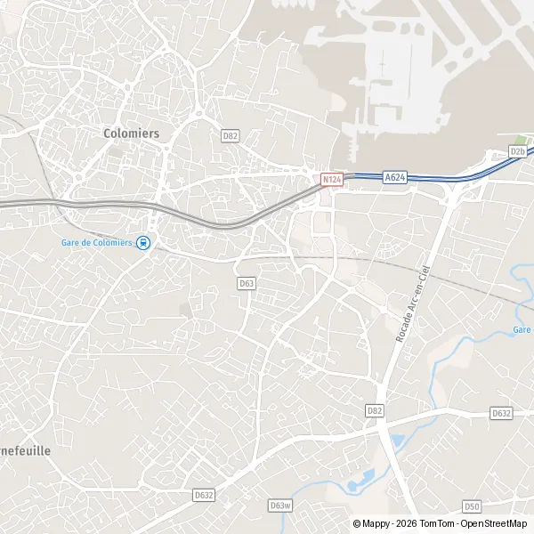 Plan La Barrière : carte de La Barrière, 31770 Colomiers et infos pratiques
