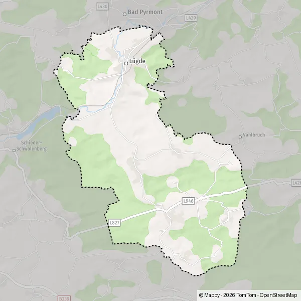 Plan Lügde : carte de Lügde (31812) et infos pratiques