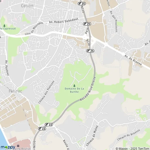 Plan La Ville : carte de La Ville, 33270 Floirac et infos pratiques